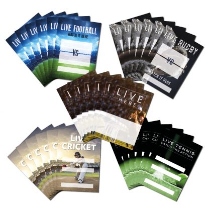 Live Sport Poster Bumper Pack – Lords Marketing Shop